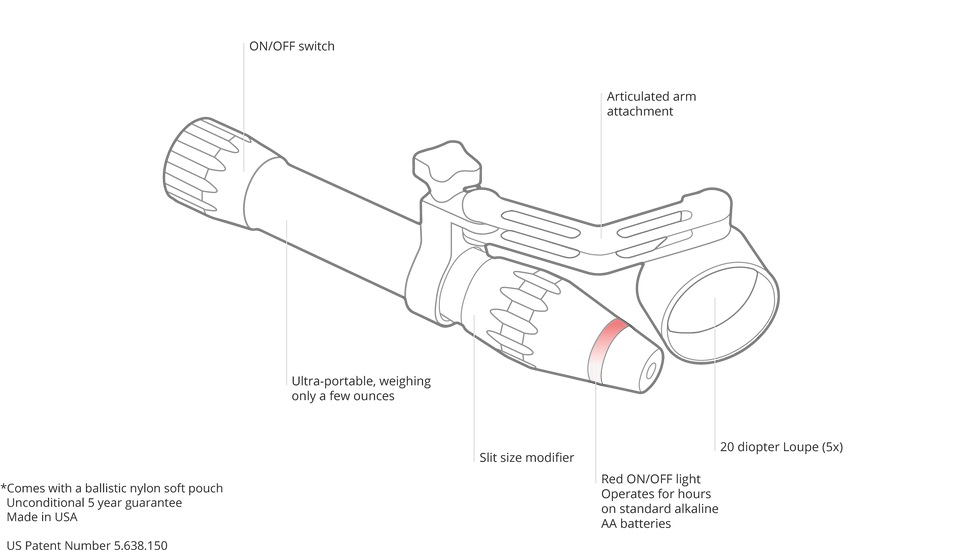 EIDOLON HAND HELD SLIT LAMP – Omtao